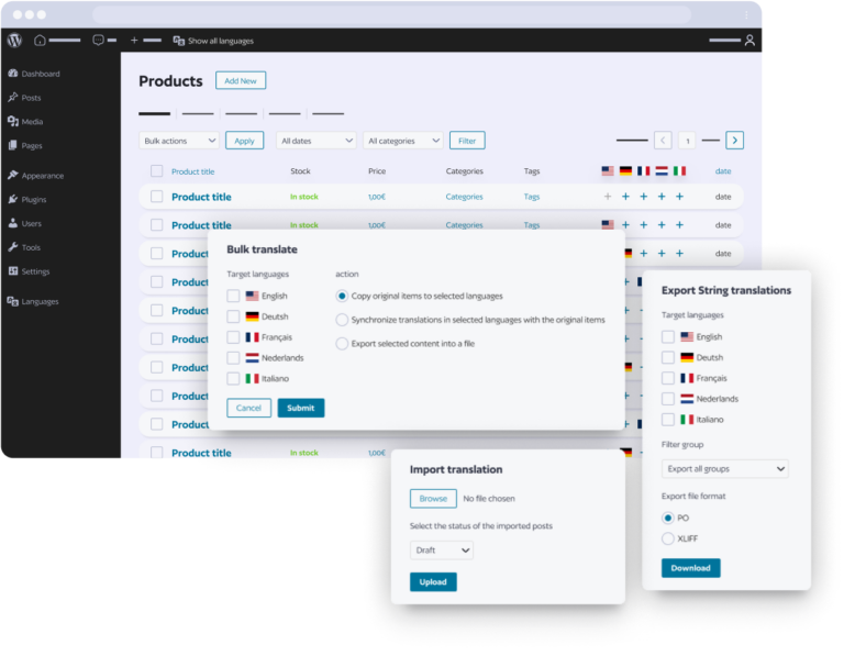 Polylang for WooCommerce | WooCommerce Multilingual Plugin